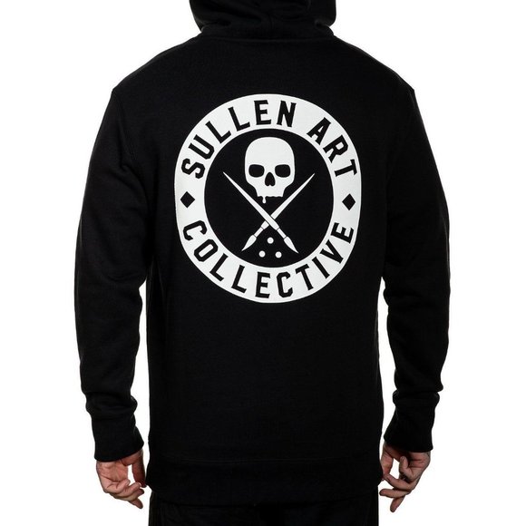 Sullen Art | Shirts | Sullen Art Badge Of Honor Lux Black Hoodie 2xl ...